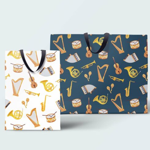 Watercolor Musical Instruments Set – MasterBundles