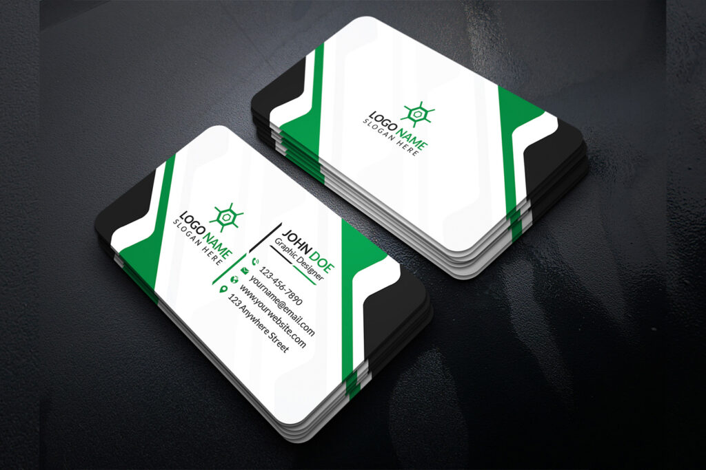 Minimal Business Card Design Template - MasterBundles