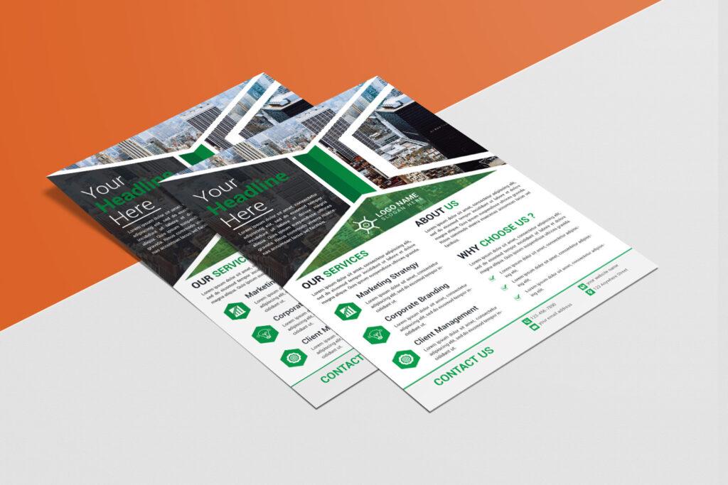 Professional Flyer Design Template - MasterBundles