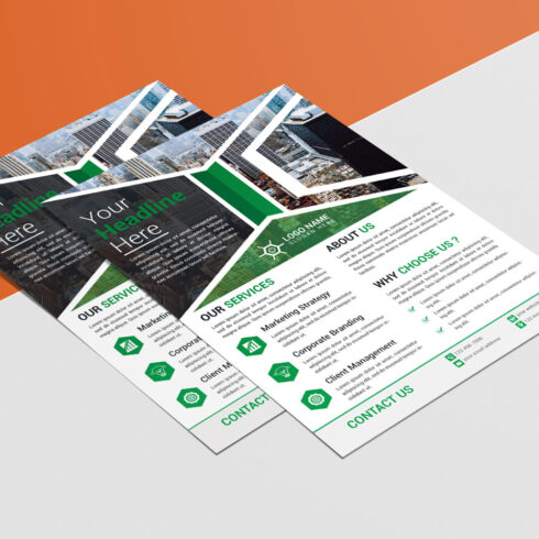Professional Flyer Design Template | MasterBundles