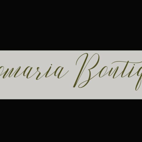 Romarya Hand Lettered Calligraphy Font – MasterBundles