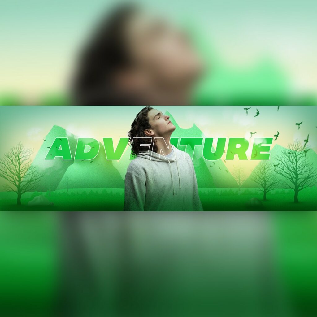 Twitter Banner Template (High Quality Adventure banner) - MasterBundles