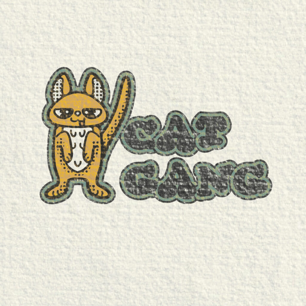 Cat Gang Character Collection Design - MasterBundles