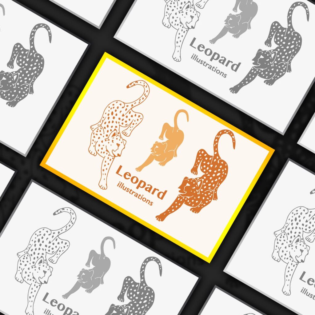 Illustration Of A Leopard/Panther – MasterBundles