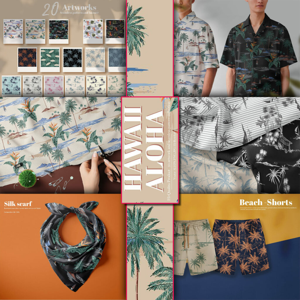 Hawaii Aloha Patterns Collection – MasterBundles