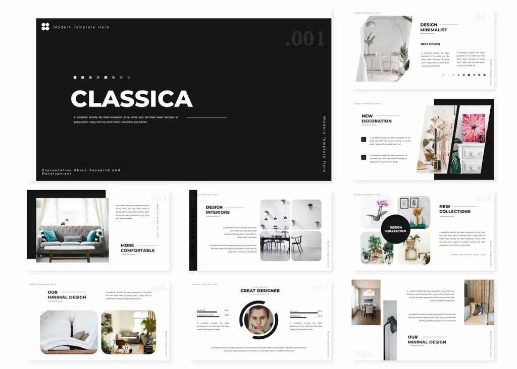 Classica Powerpoint Template – MasterBundles