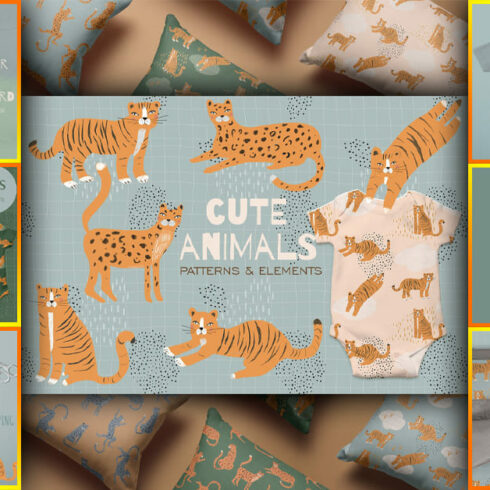 Wild Animals Patterns – MasterBundles