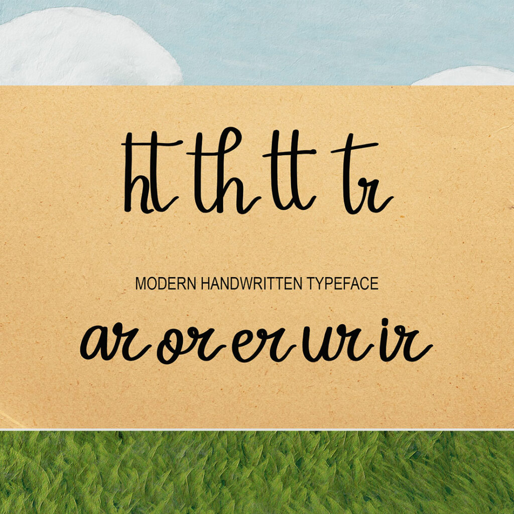 Authentic Type Script Signature Font - only $8 - MasterBundles