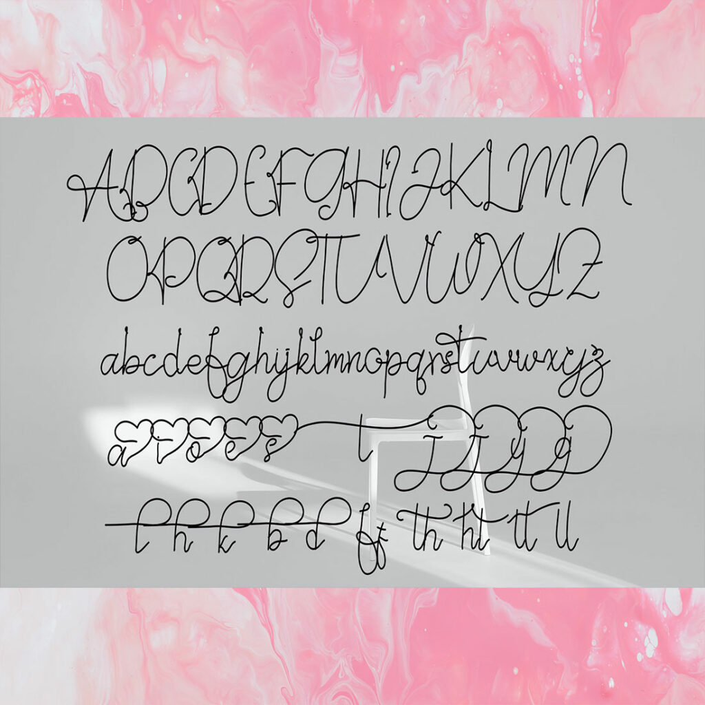 Vanthak Krak Font Script Signature Design - MasterBundles