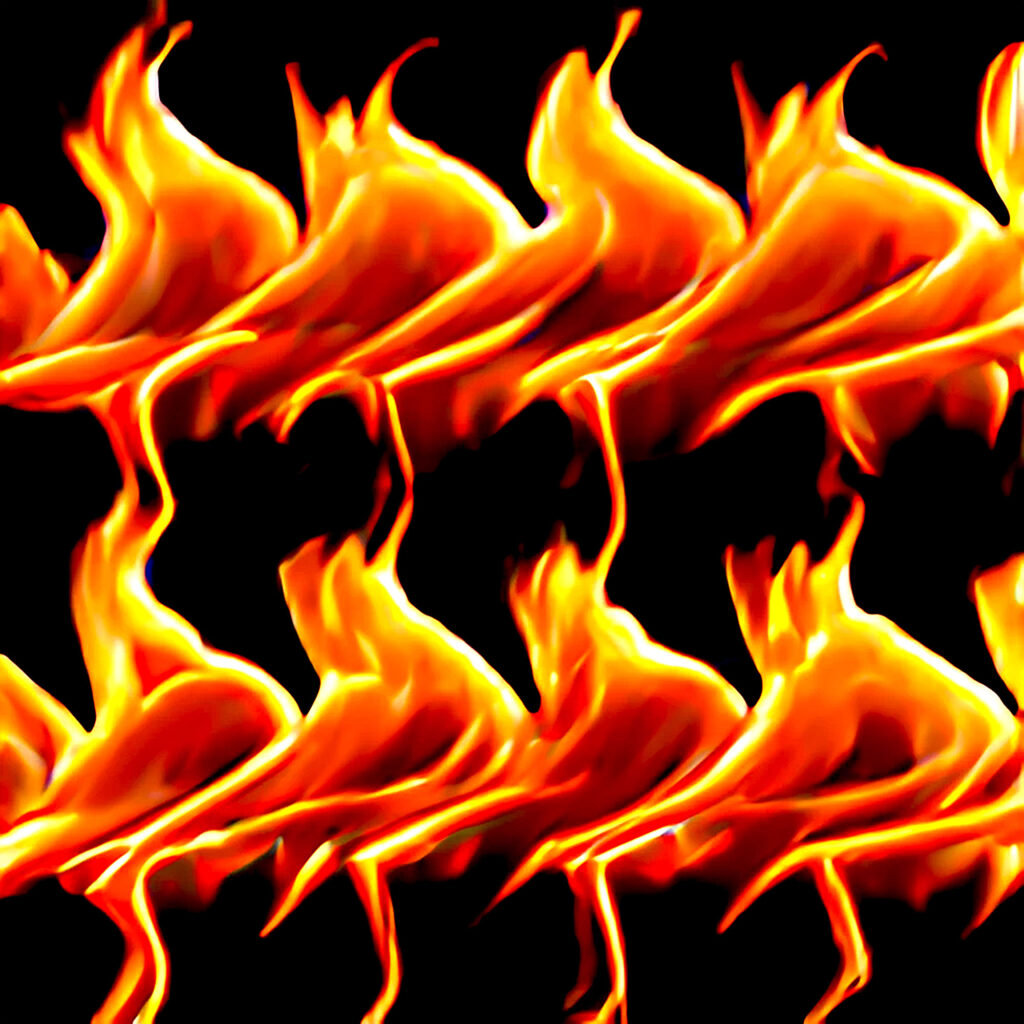 50 Fire Patterns Design - MasterBundles