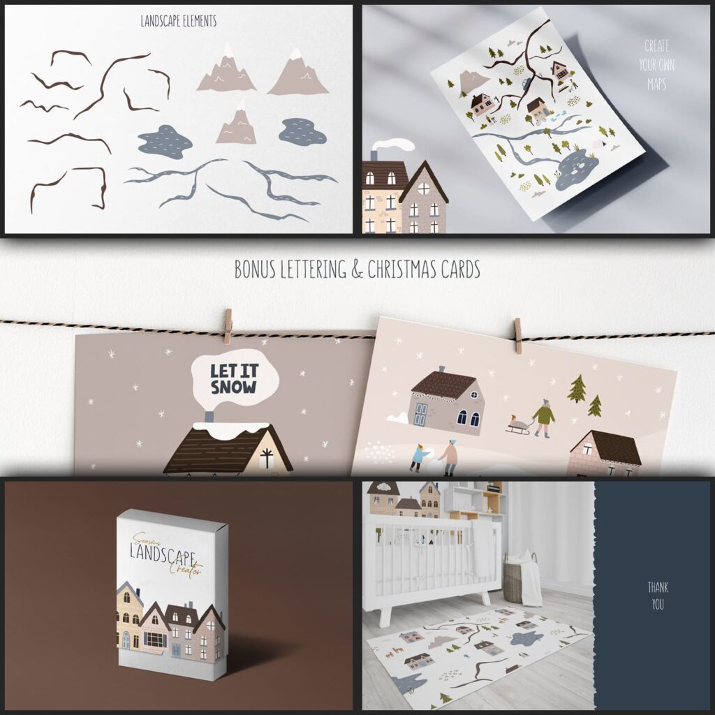 Seasons Landcape & Map Creator – MasterBundles