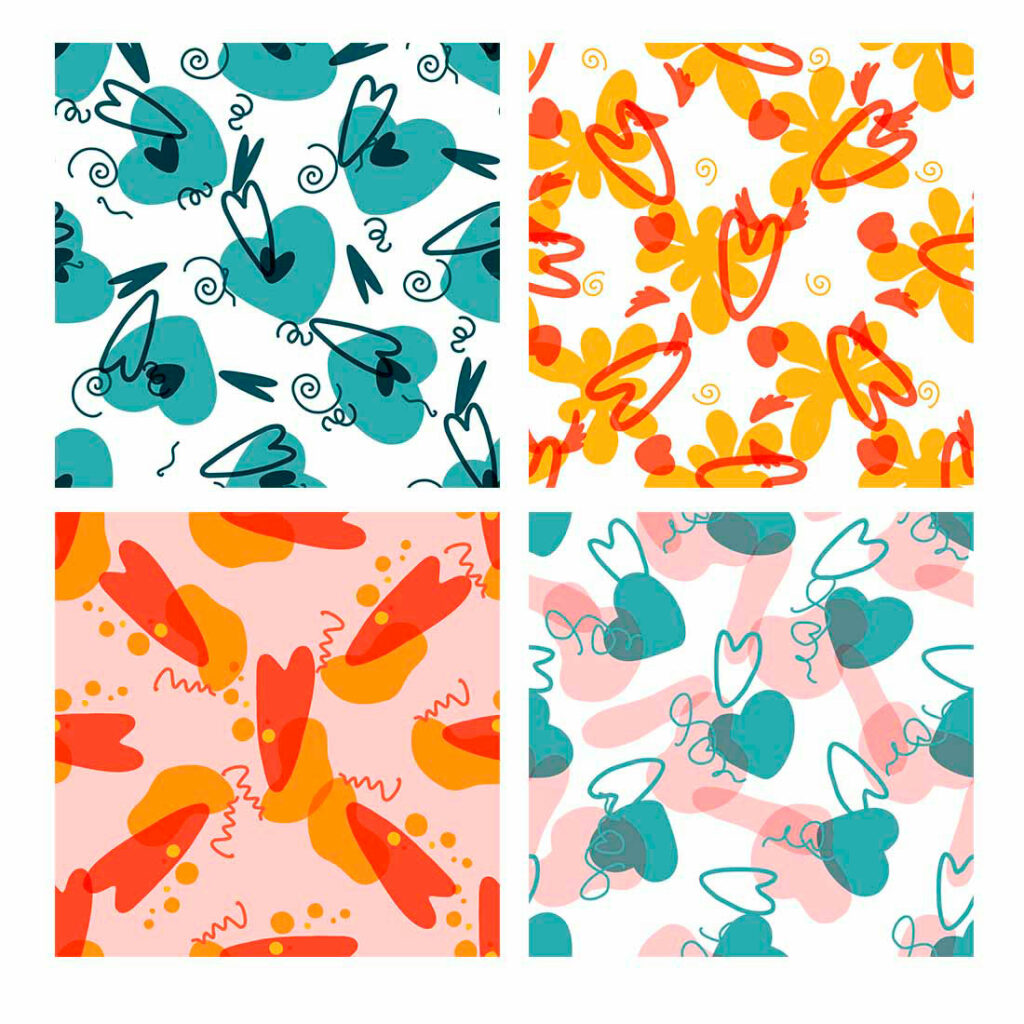 Love Sublimation Patterns Design - MasterBundles