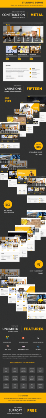 Metal - Building & Construction Business WordPress Themes – MasterBundles