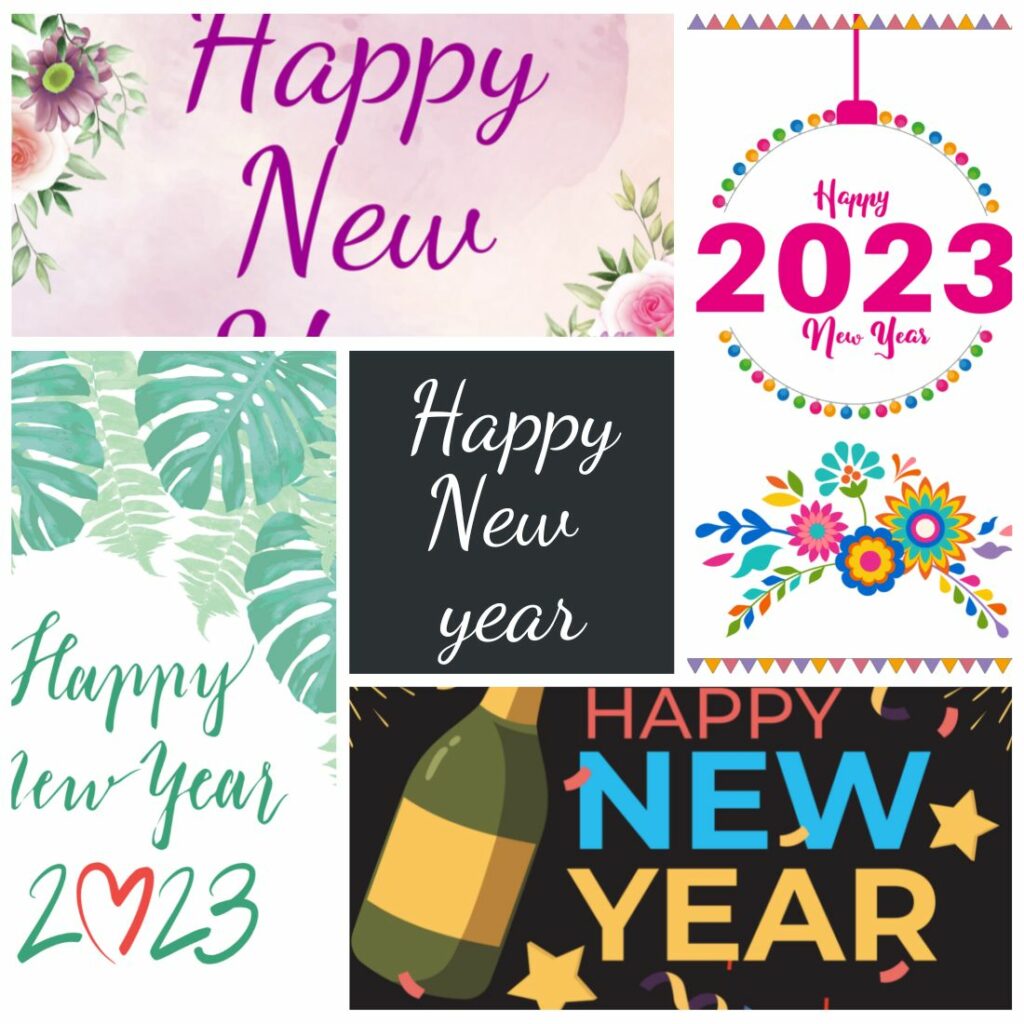 Attractive bundle of new year cards 2023 - MasterBundles