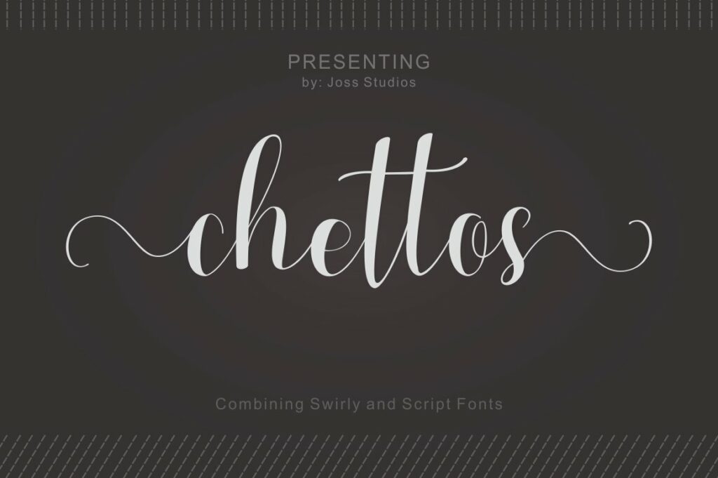 Chettos Hand Lettered Calligraphy Font – MasterBundles