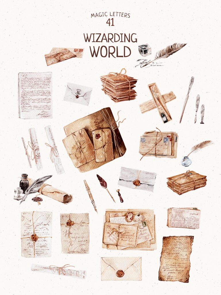 Wizarding World Watercolor Set – MasterBundles