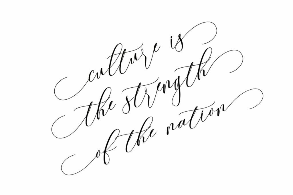 Culture Calligraphy Font – MasterBundles