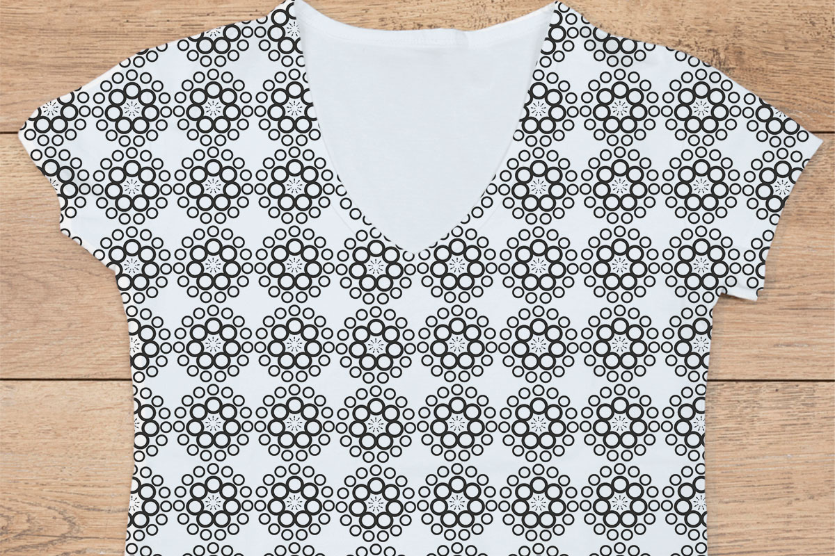 Exclusive Black and White Pattern Design - MasterBundles