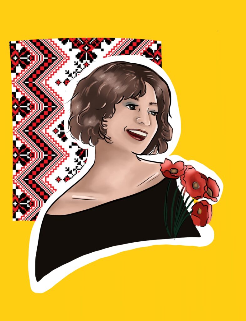 Stickers of Famous Ukrainian Women PNG Design - MasterBundles