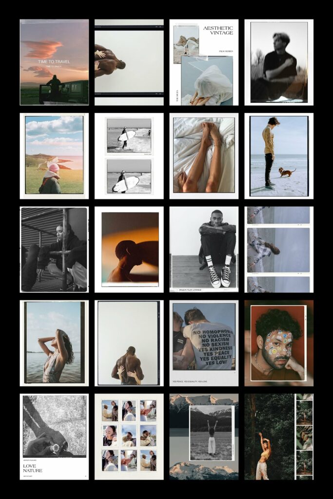 Film Aesthetic Instagram Templates – MasterBundles