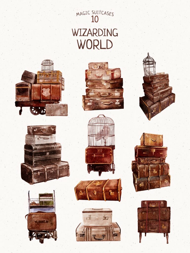 Wizarding World Watercolor Set – MasterBundles