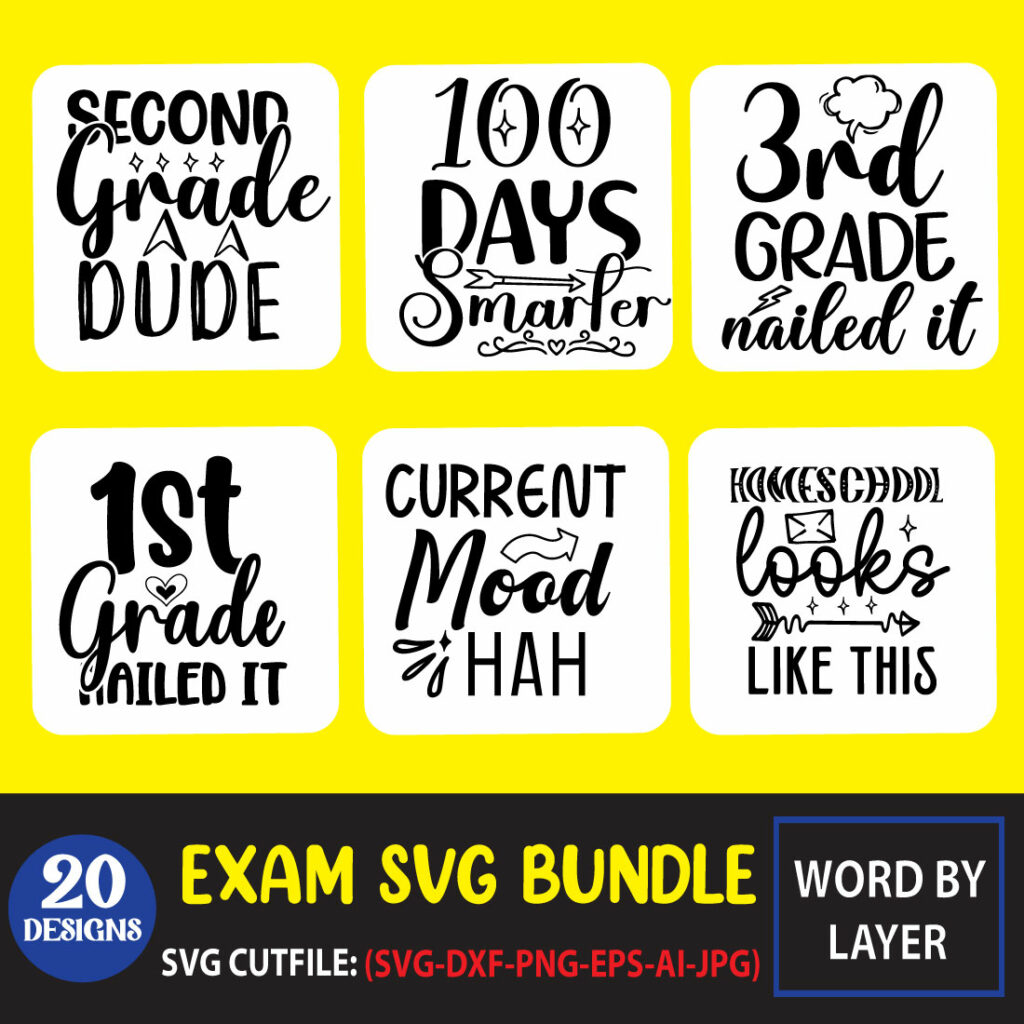 Exam SVG Bundle - MasterBundles
