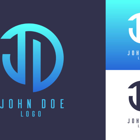 JD Alphabet Colorful Corporate Logo Template | MasterBundles