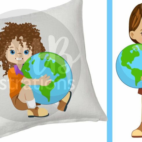 Save the Earth, Earth Day Clipart | MasterBundles