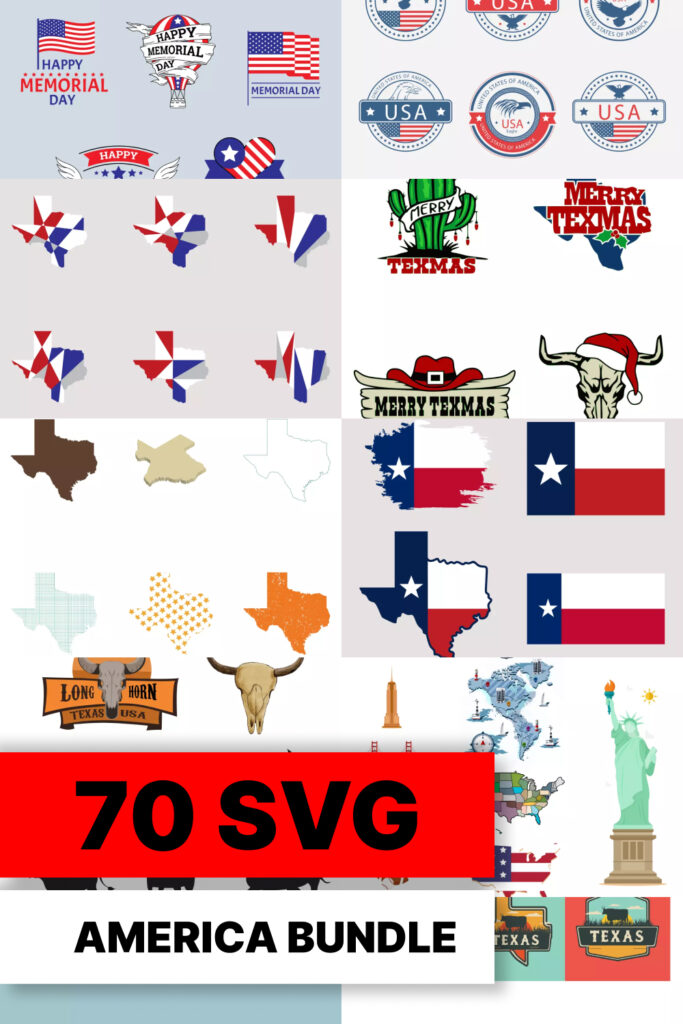 America SVG Bundle – MasterBundles