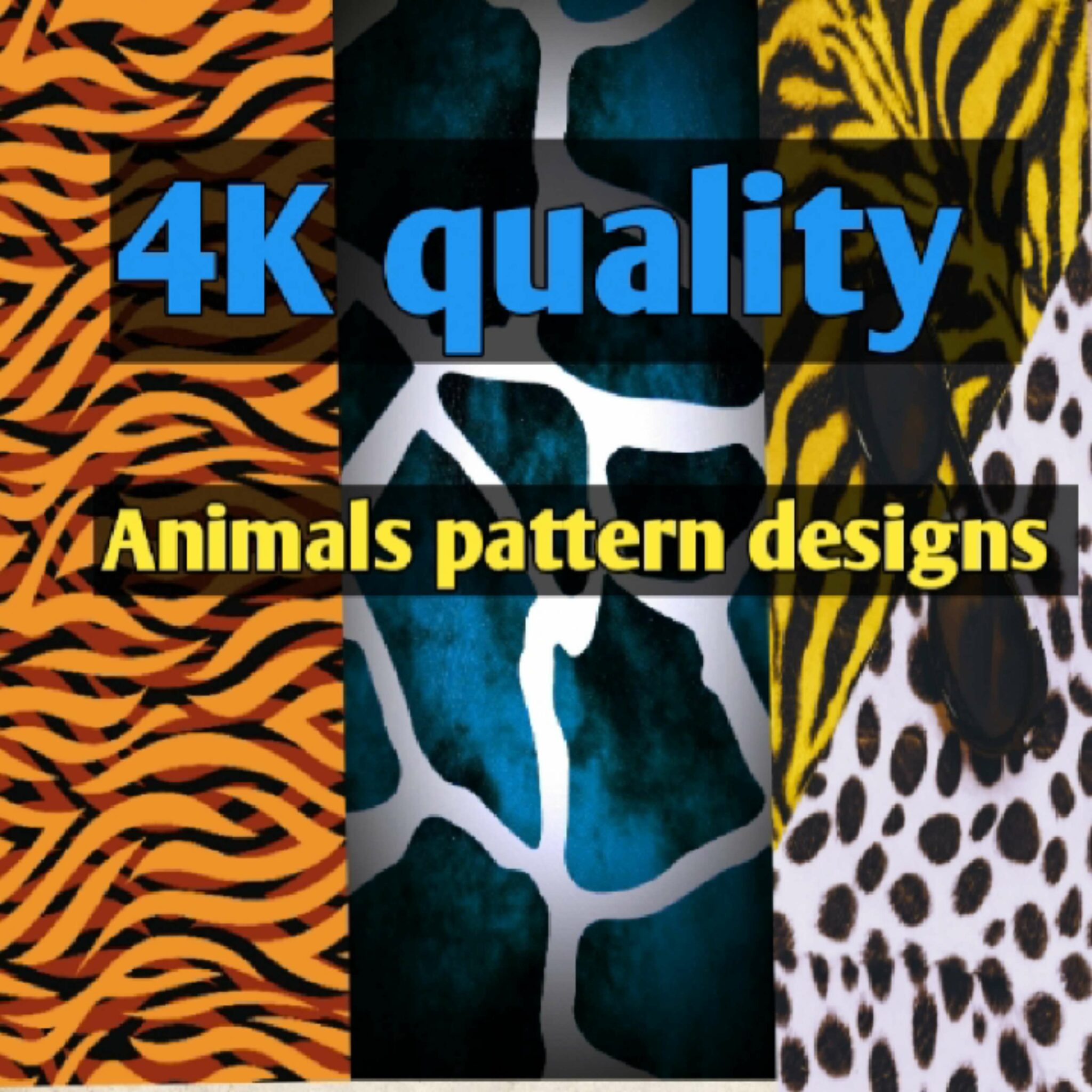 Animals 4K Pattern Design Bundle with High Quality - MasterBundles