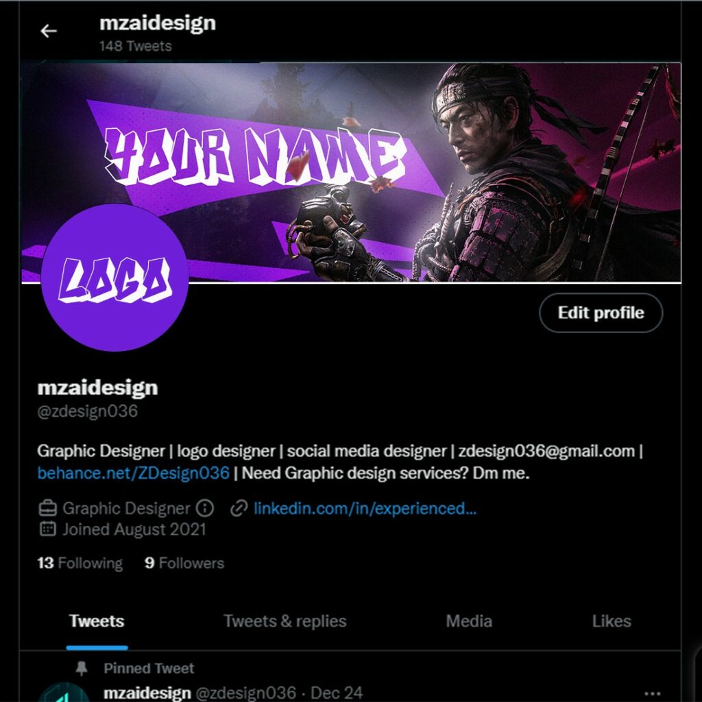 Twitter Banner ( High Quality Gaming Banner) - MasterBundles