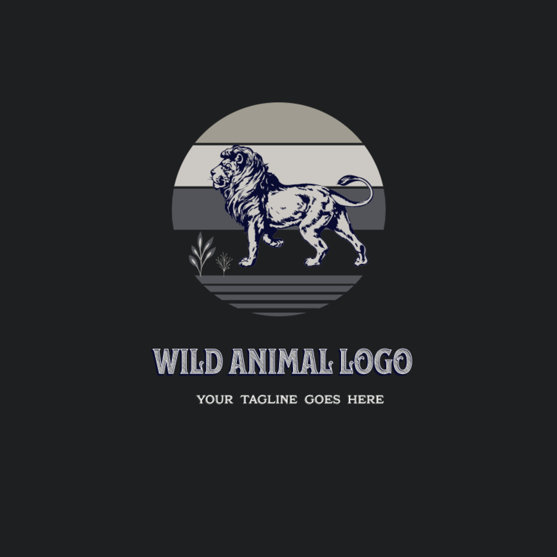 Wild Animals Logo Design - MasterBundles