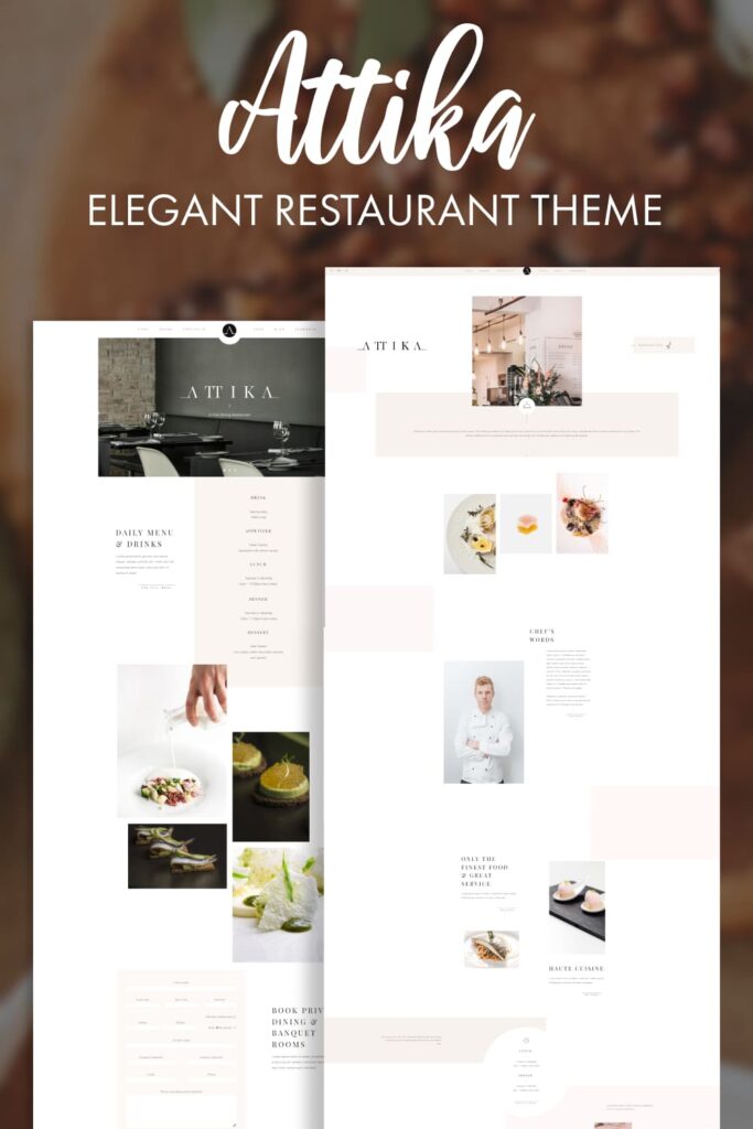 Attika - Elegant Restaurant Theme – MasterBundles