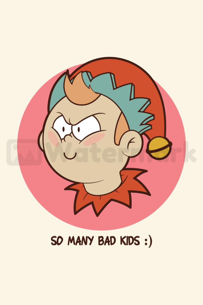 Bad Elf Vector Design - MasterBundles