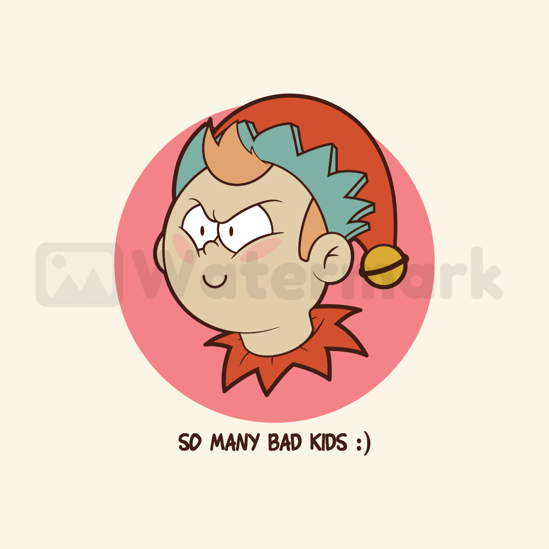 Bad Elf Vector Design - MasterBundles