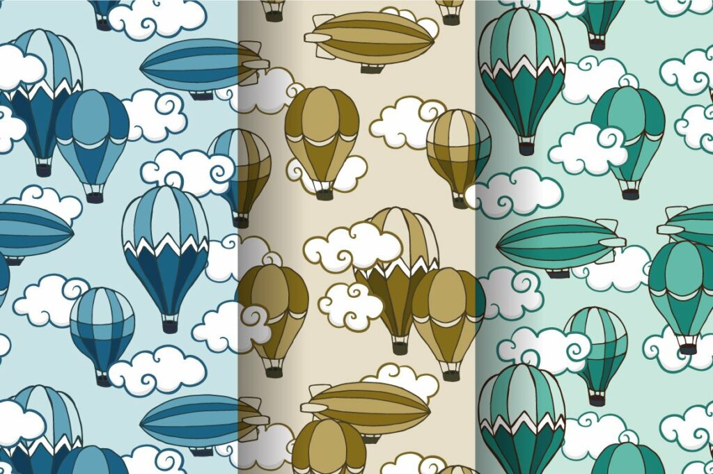 Balloons Patterns – MasterBundles