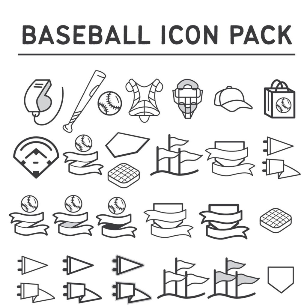 Baseball / Softball Clipart – MasterBundles