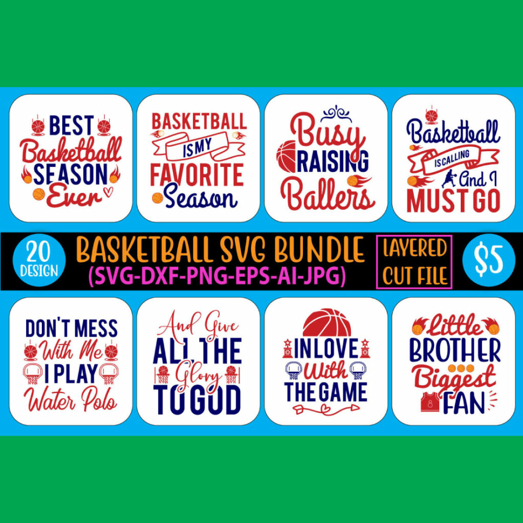 Basketball SVG Bundle - MasterBundles
