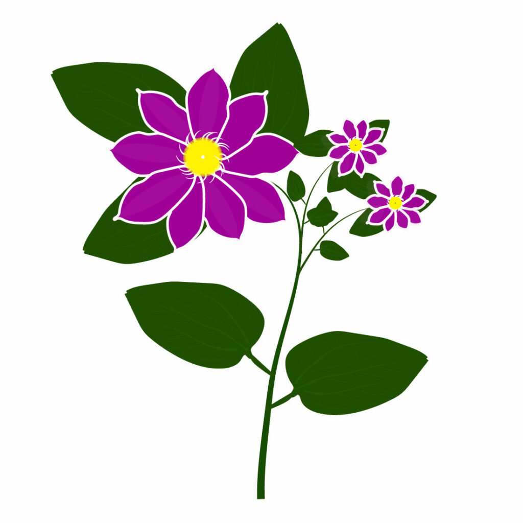 Beautiful Flower Vector Art Work Designs - MasterBundles