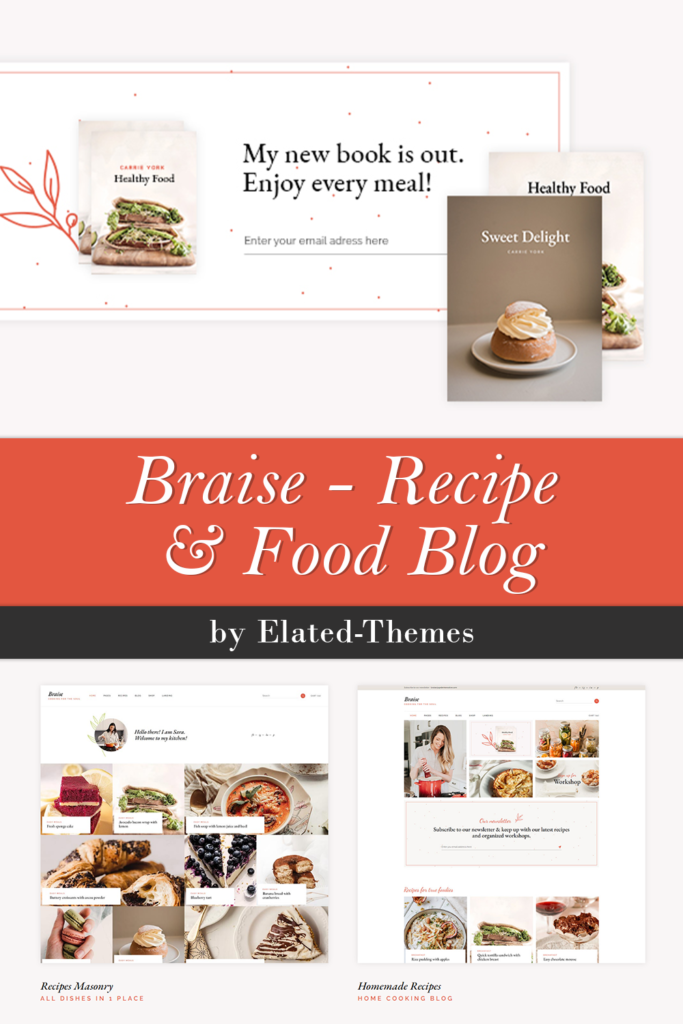 Braise - Recipe & Food Blog – MasterBundles