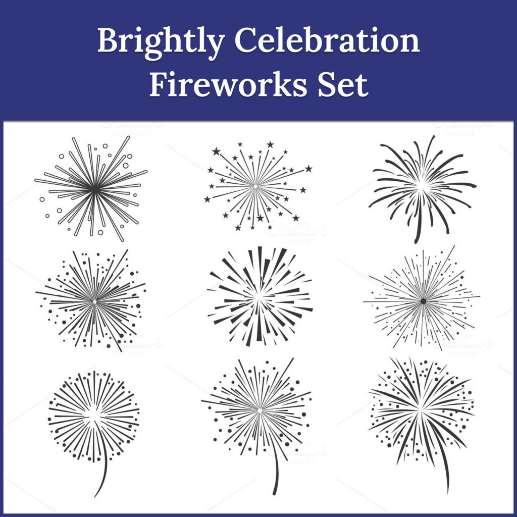 Brightly Celebration Fireworks Set – MasterBundles