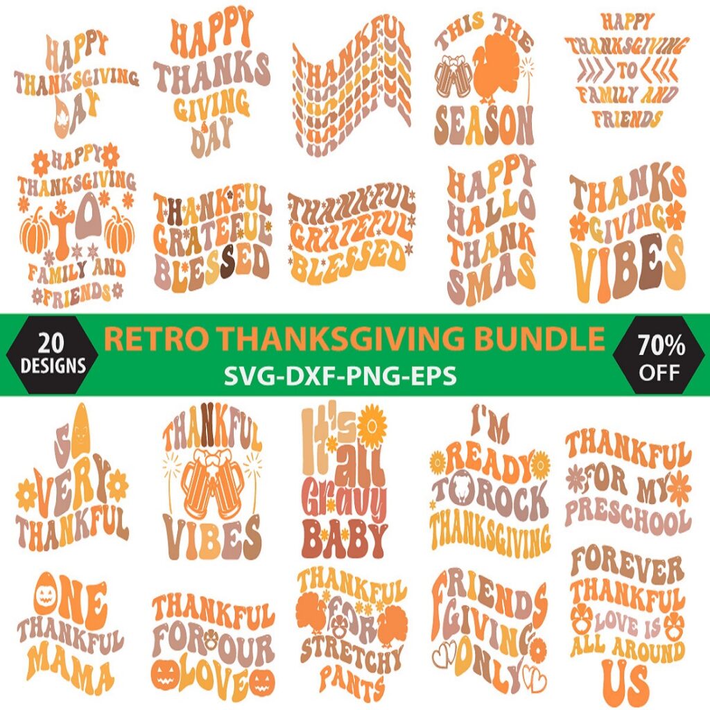 Thanksgiving Mega SVG Bundle | MasterBundles