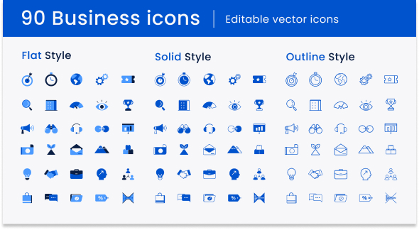 Business Icons Design - MasterBundles