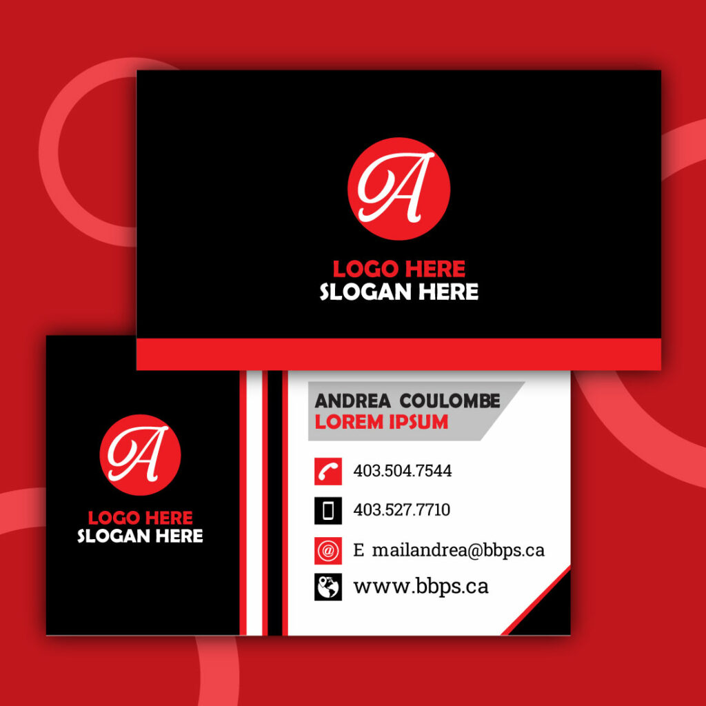 minimal business card - MasterBundles