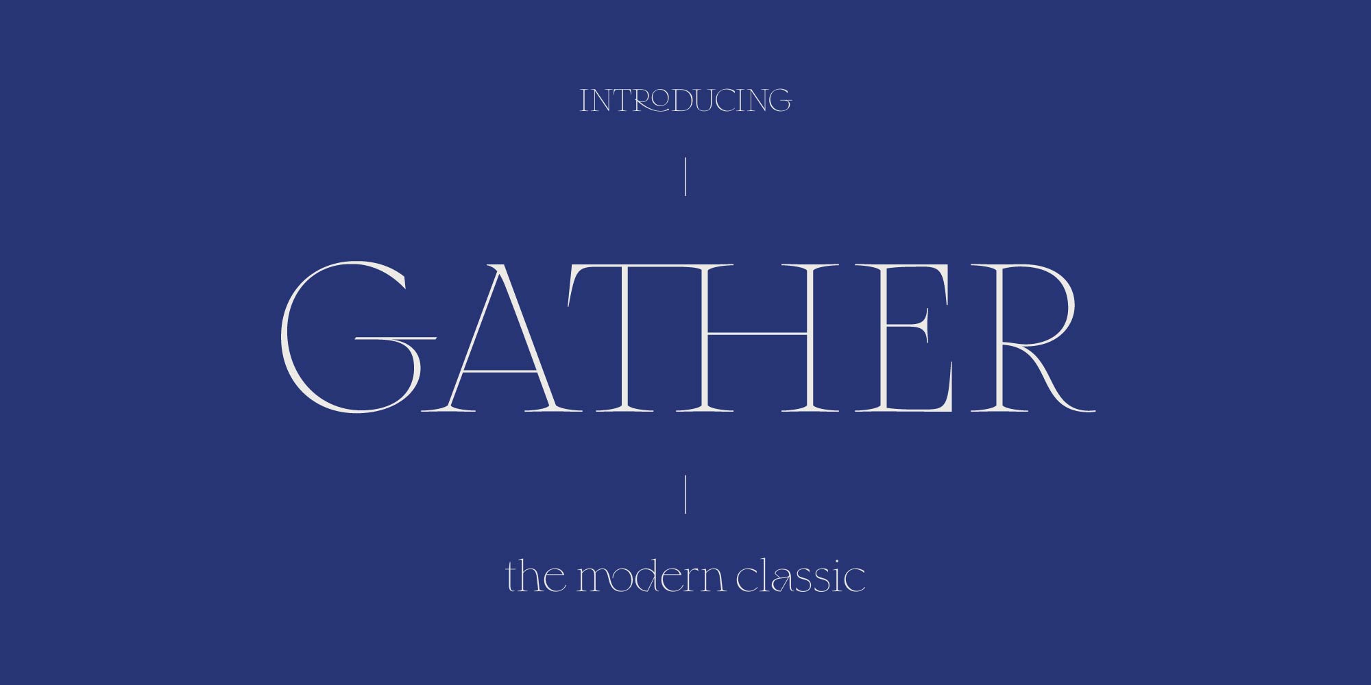 Gather Serif Font with Ligatures and Alternative Glyphs - MasterBundles