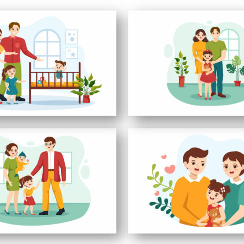 13 Child Adoption Agency Illustration - MasterBundles