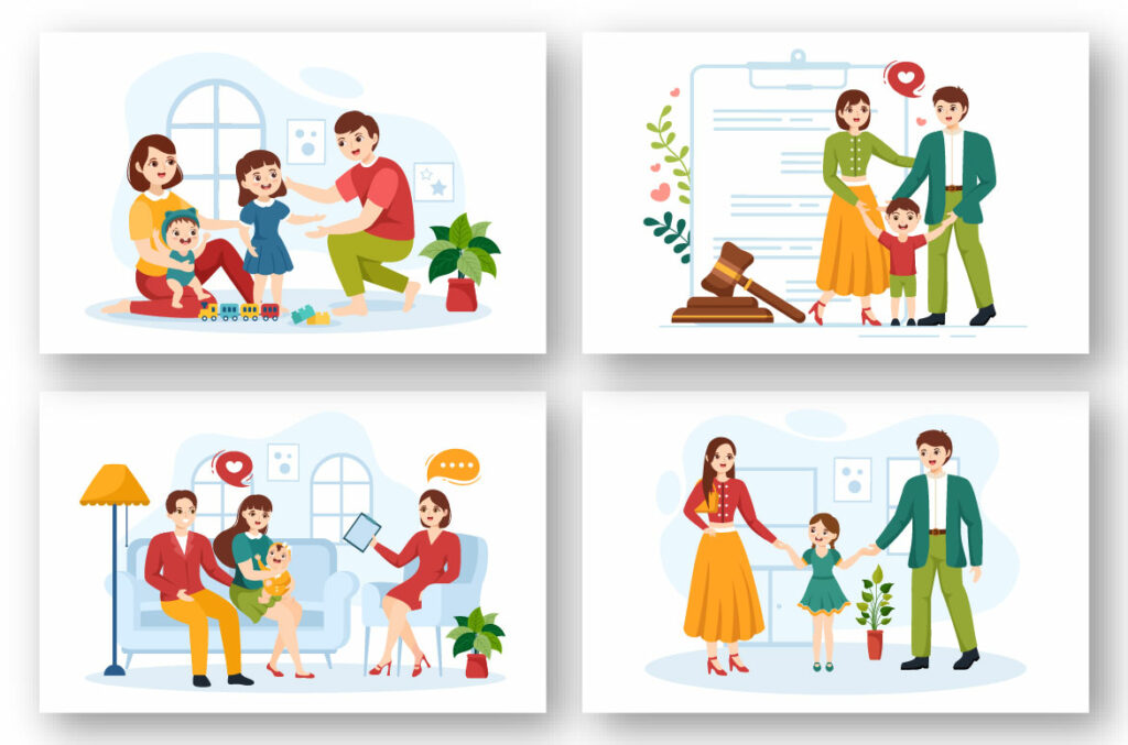 13 Child Adoption Agency Illustration - MasterBundles