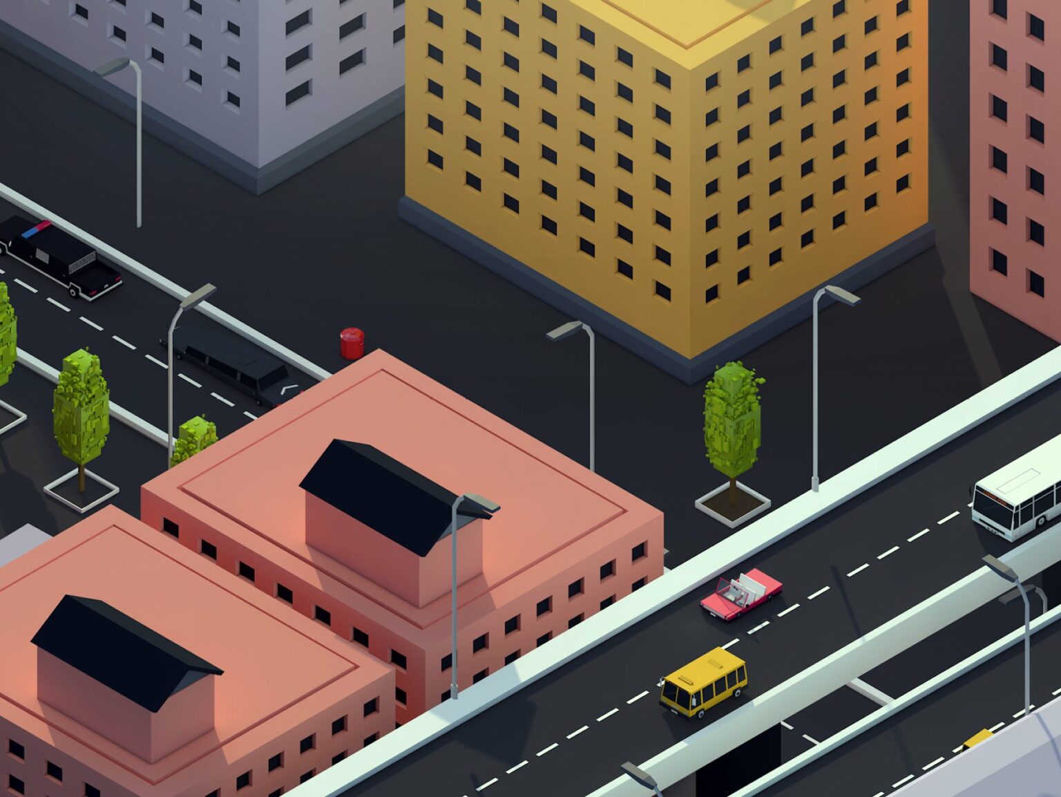 Low Poly City Cars Asset Pack – MasterBundles