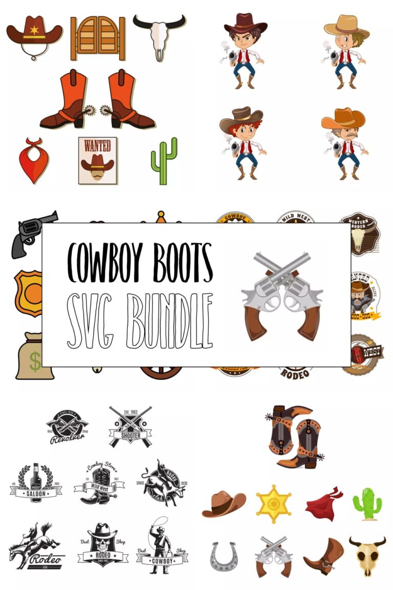 Cowboy Boots SVG Bundle – MasterBundles