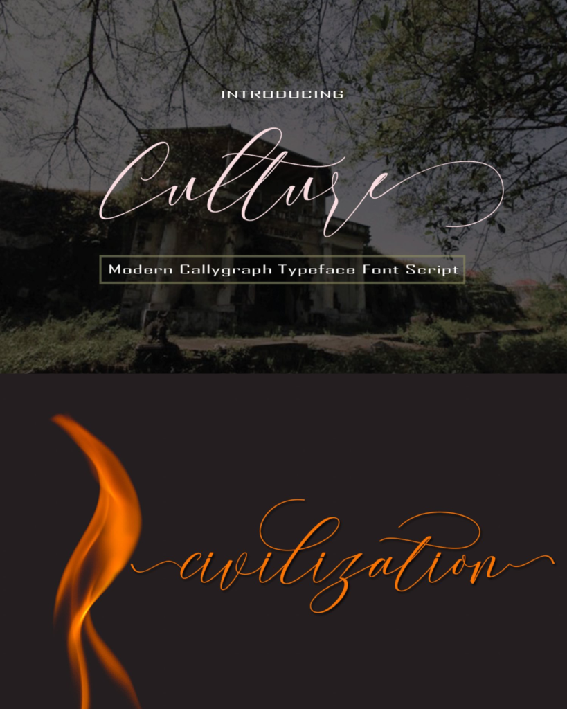 Culture Calligraphy Font – MasterBundles